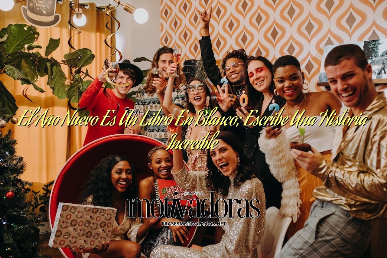 El Año Nuevo Es Un Libro En Blanco; Escribe Una Historia Increíble ...